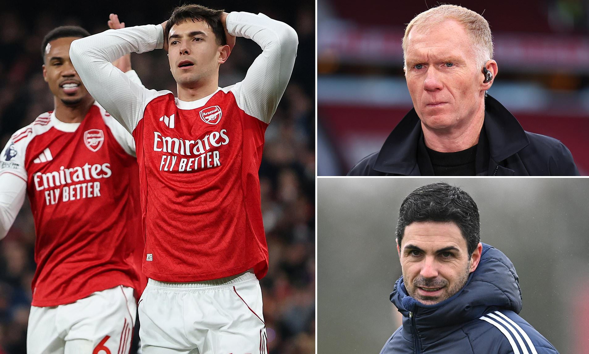 Paul Scholes tears into Arsenal, claiming they'd be the worst side to ...