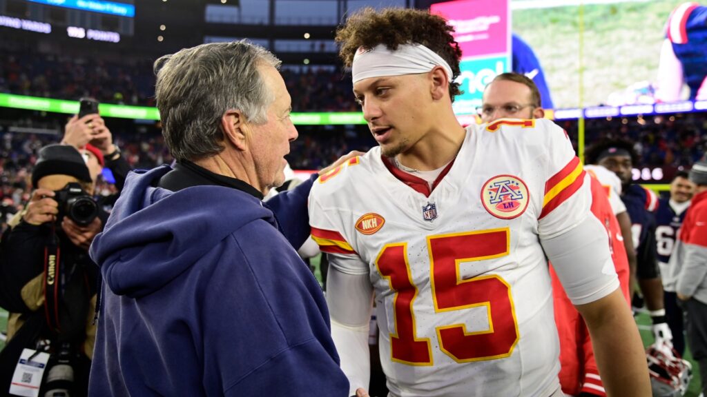 Patrick Mahomes Makes Feelings Clear On Bill Belichick Not Getting Into ...