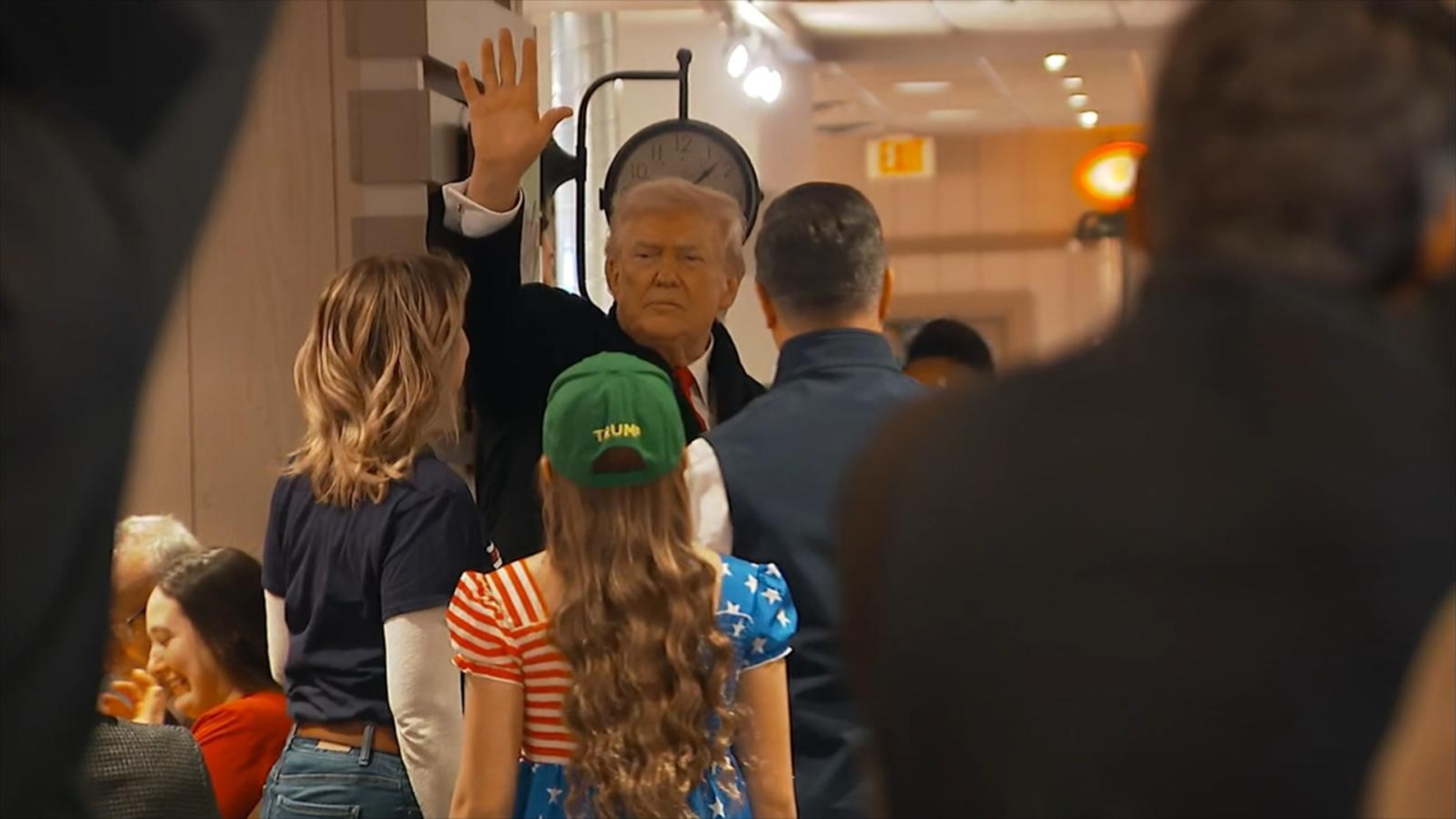 Trump delivers remarks on economy in Iowa