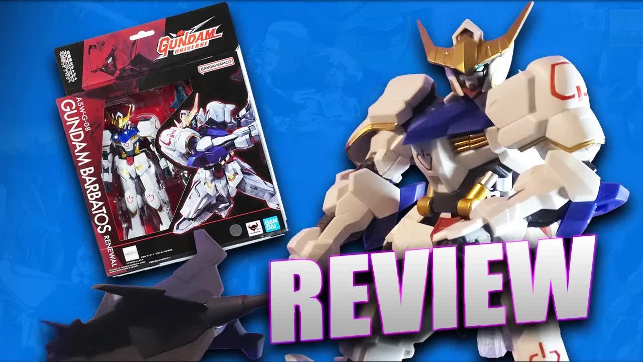 Gundam Universe Barbatos renewal action figure review