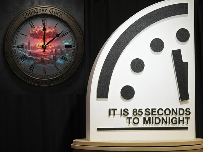 Doomsday clock just moved: How the clock measures modern fears, from ...