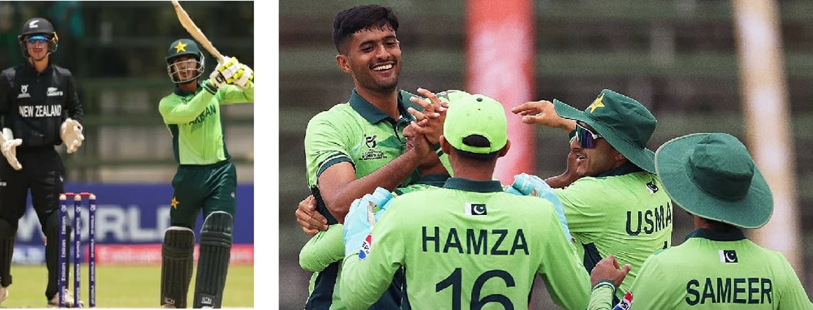 Sameer powers Pakistan to victory over New Zealand in U19 World ...