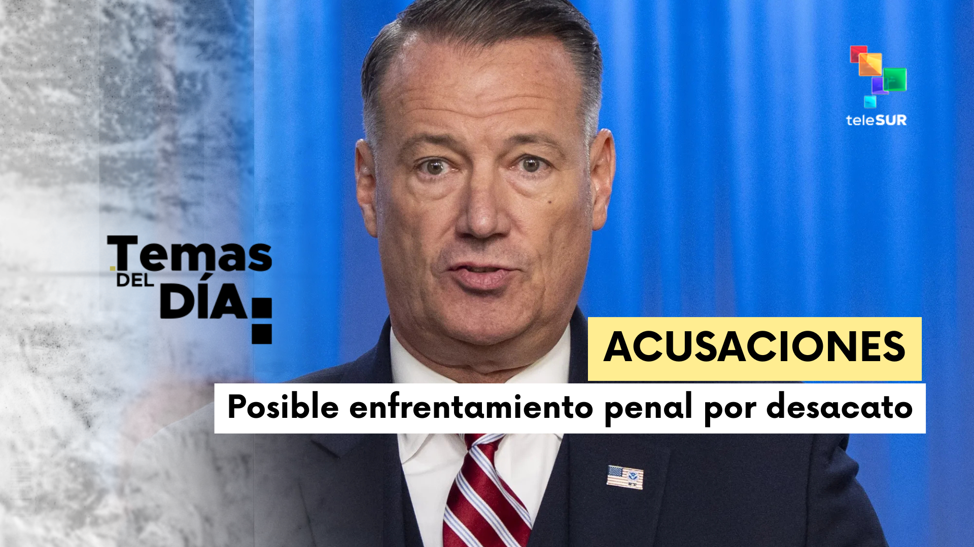 Temas del día: 27-01-26: Juez de Minnesota cita a declarar al director ...