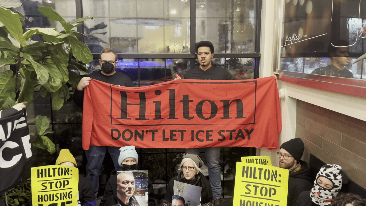 Anti-ICE protesters arrested after NYC hotel lobby takeover: Police