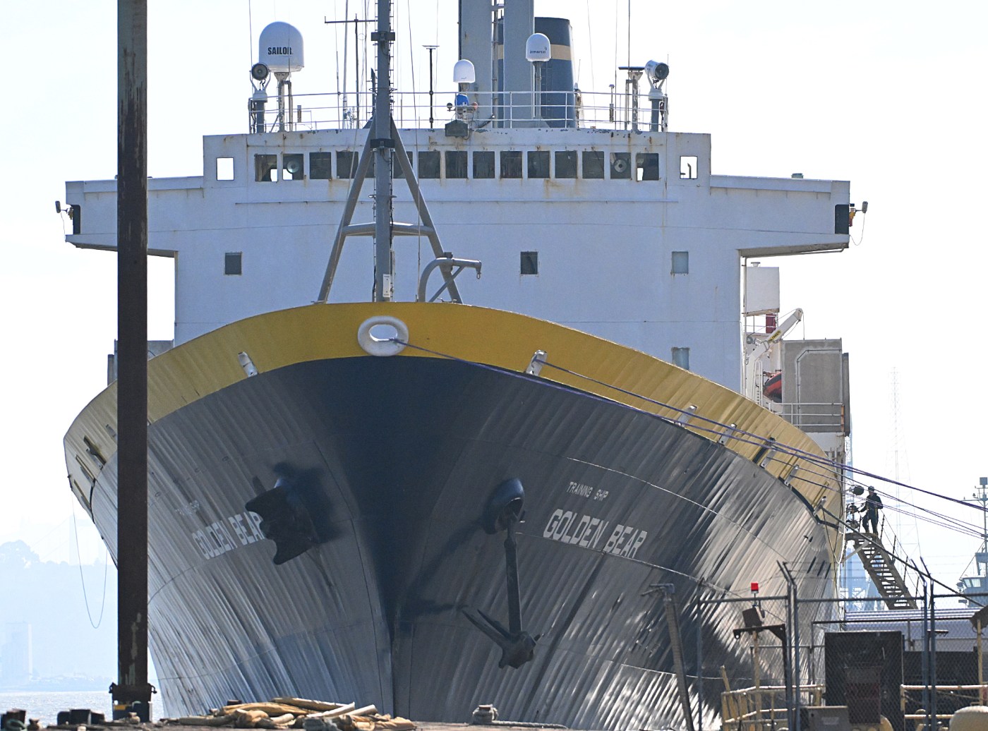 Golden Bear moves to Mare Island