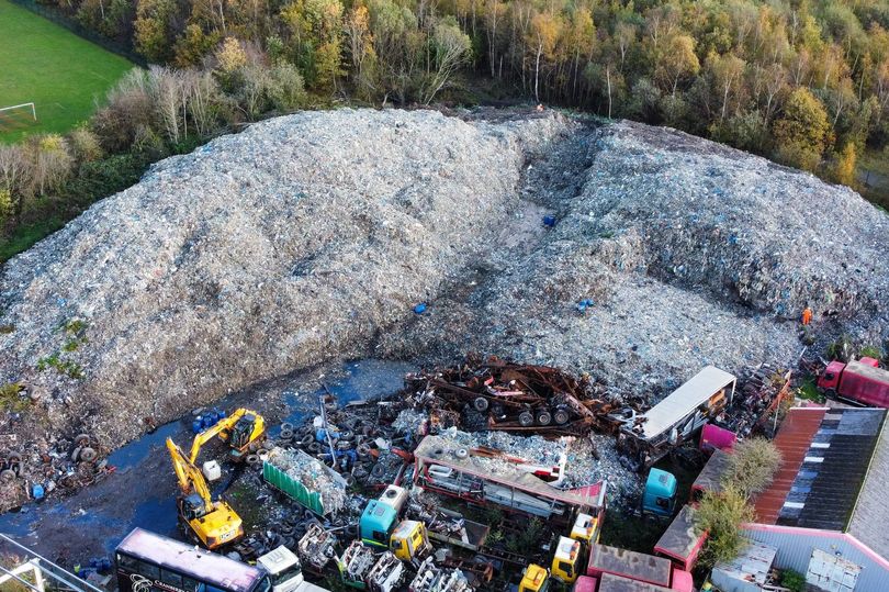Enormous illegal Greater Manchester waste dump dubbed one of worst in ...
