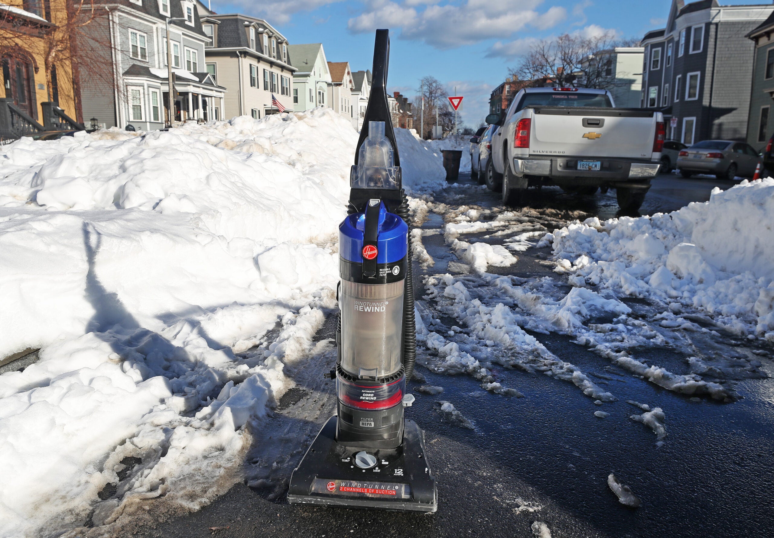 Tell us: Should Boston space savers be respected or ignored?