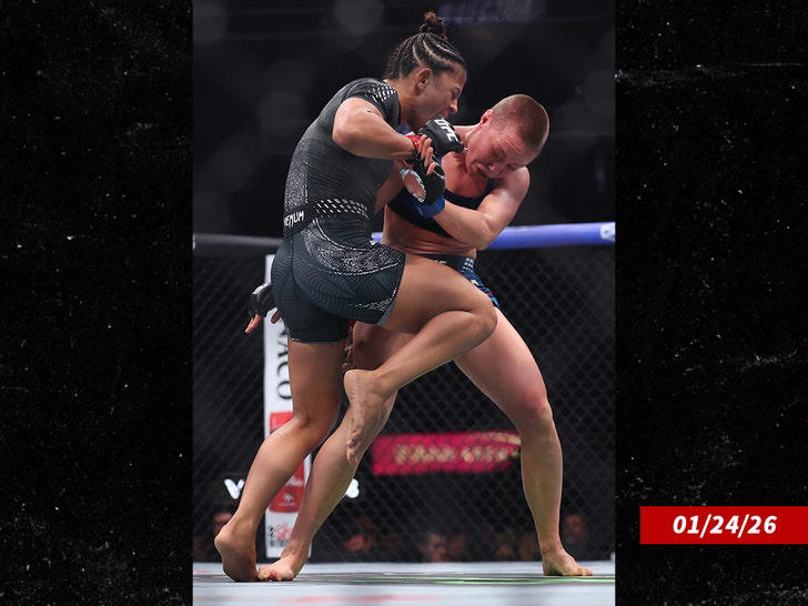 Rose Namajunas undergoes eye surgery after UFC 324 loss, gets tube inserted