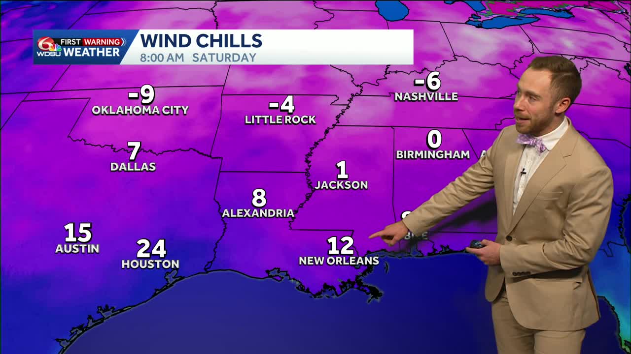 Alert day: Freezing again tonight with another polar plunge this weekend