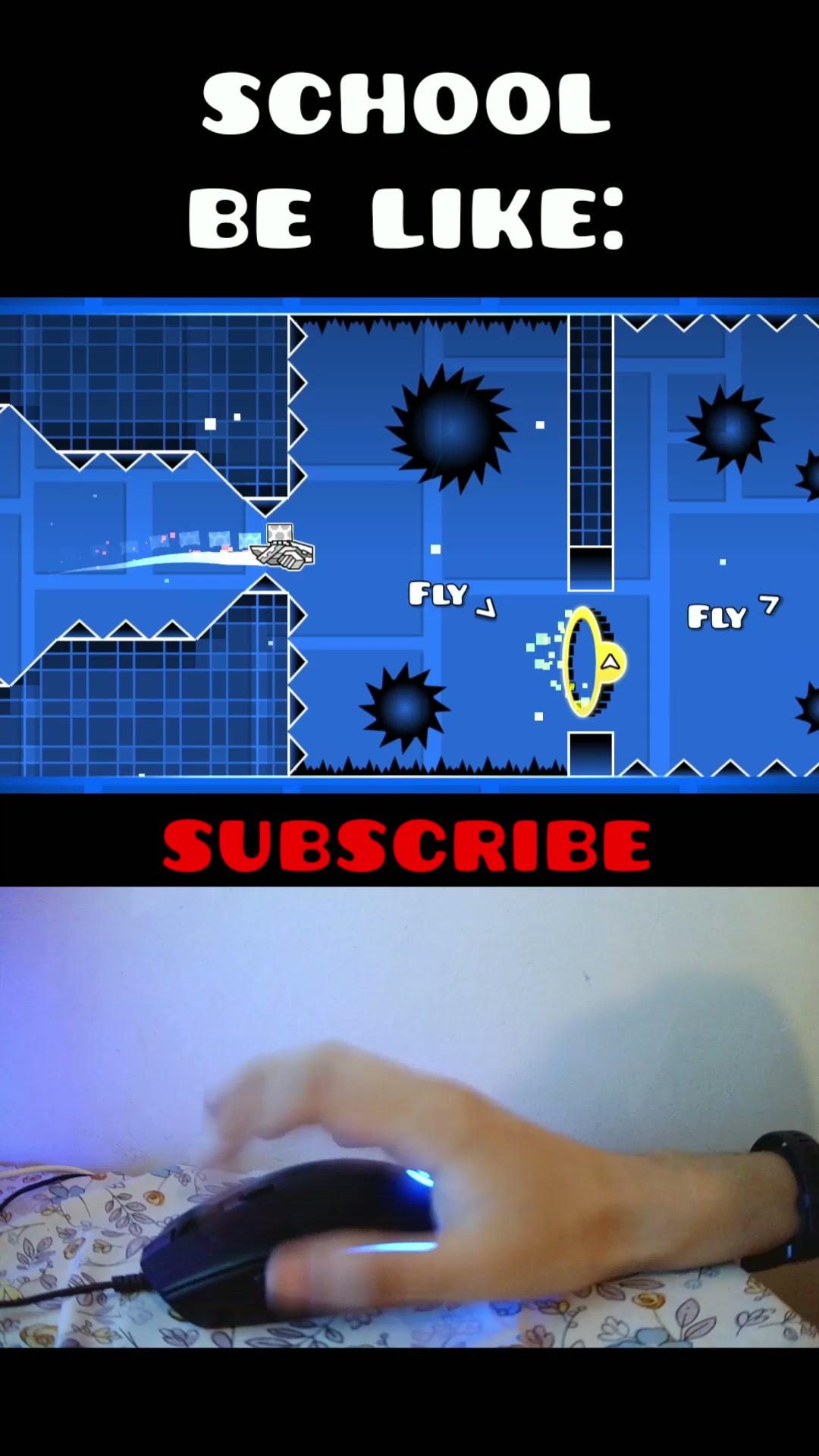 How to play Geometry Dash #shorts #deluxe12