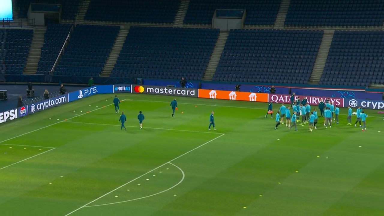 Newcastle train ahead of UCL clash with PSG