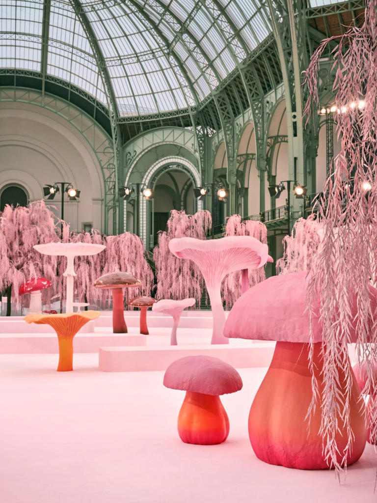 Chanel haute couture makes mushrooms magic