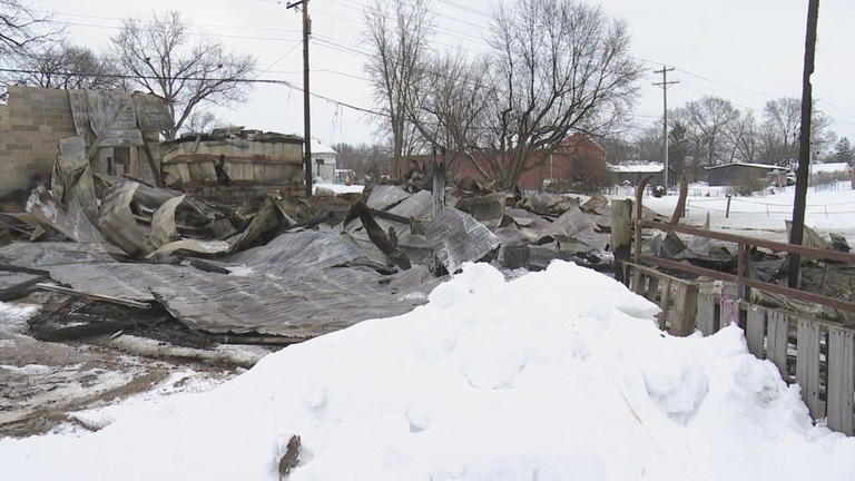 'Mind-boggling': Families grieve after barn fire claims around 100 animals