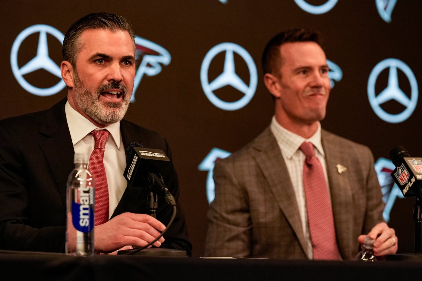 Falcons coach Kevin Stefanski praises Penix, says he has 'ton of ...