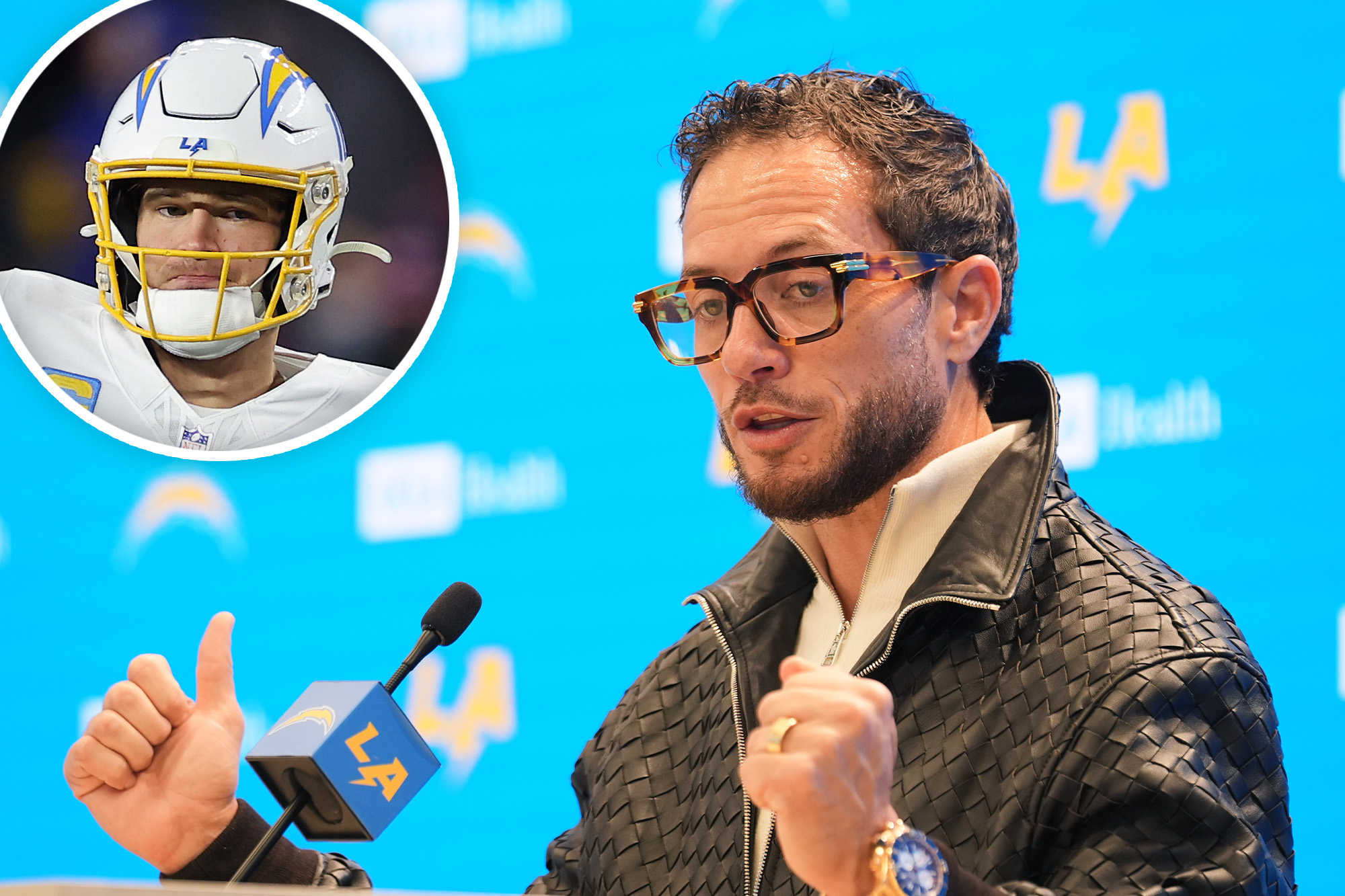 New Chargers OC Mike McDaniel reveals unique plan for Justin Herbert
