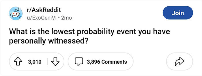 The odds are a billion to one: 30 statistically unlikely things that ...