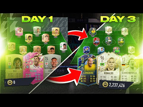 What’s the best team you can make in 3 days of FIFA 22?