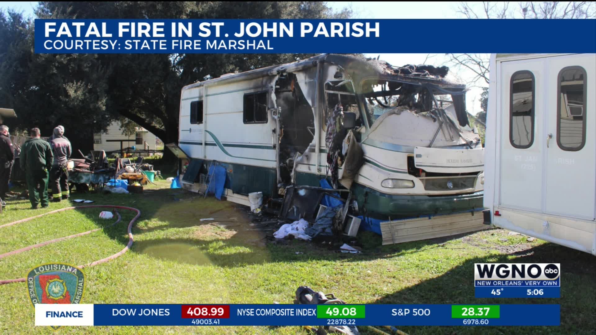 RV fire claims life of Reserve man Monday morning: State Fire Marshal