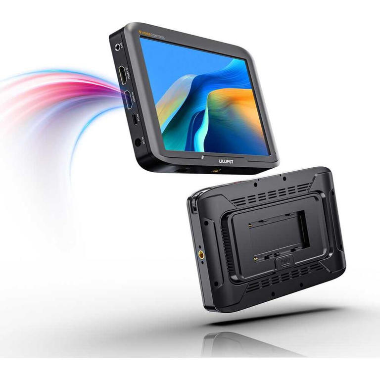 This fun 4K camera monitor lets you control functions with your voice