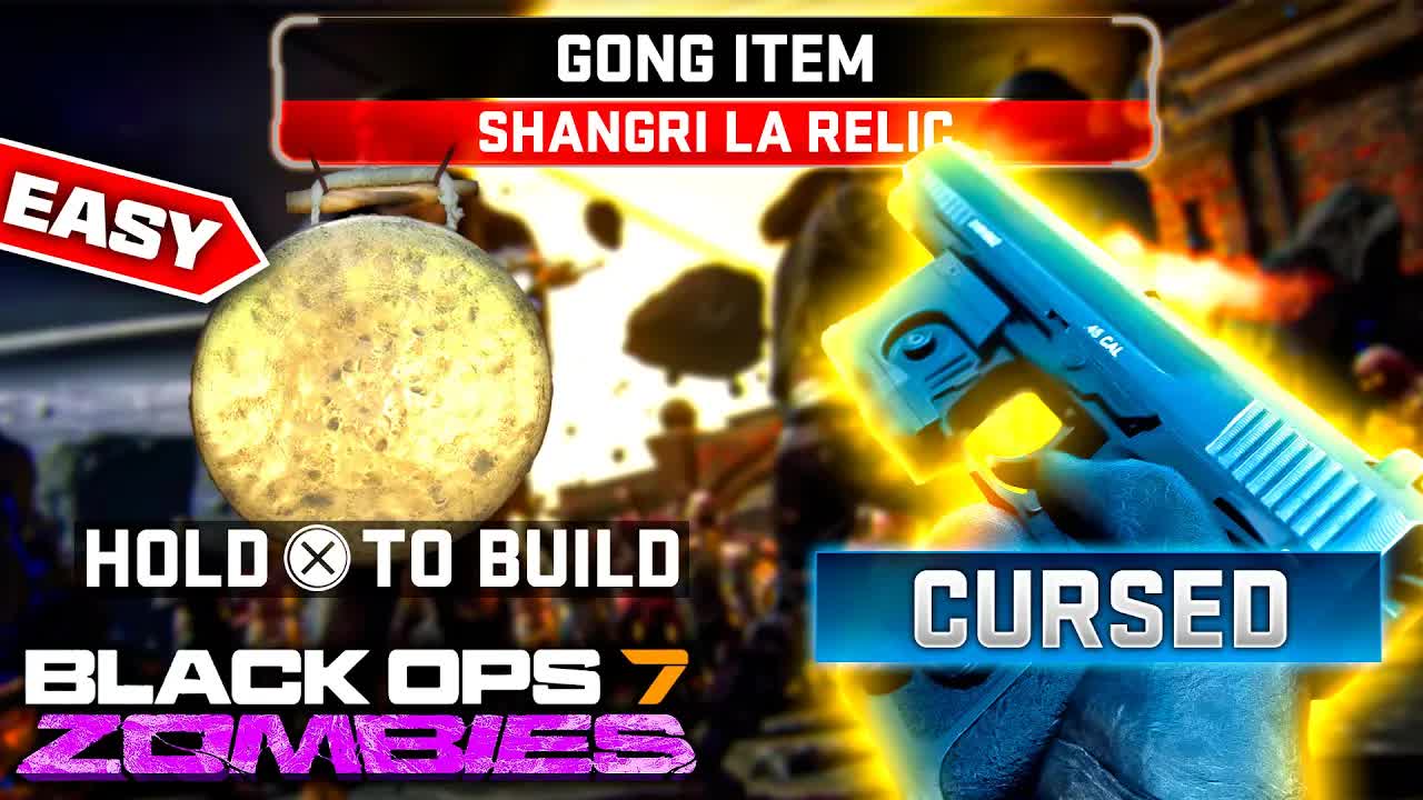 How to actually unlock Gong relic in cursed mode (Black Ops 7 zombies ...