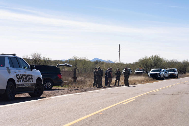 Suspect in alleged human trafficking case shot after firing at Border ...