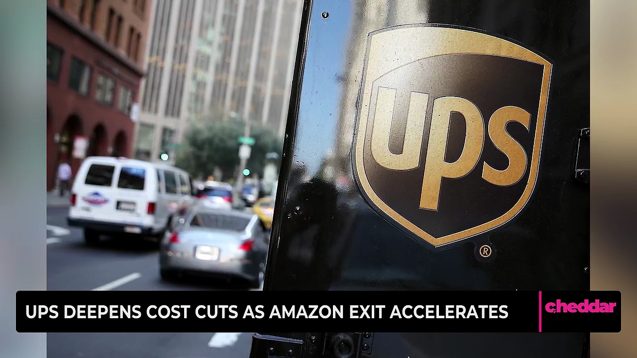 UPS deepens cost cuts as Amazon exit accelerates