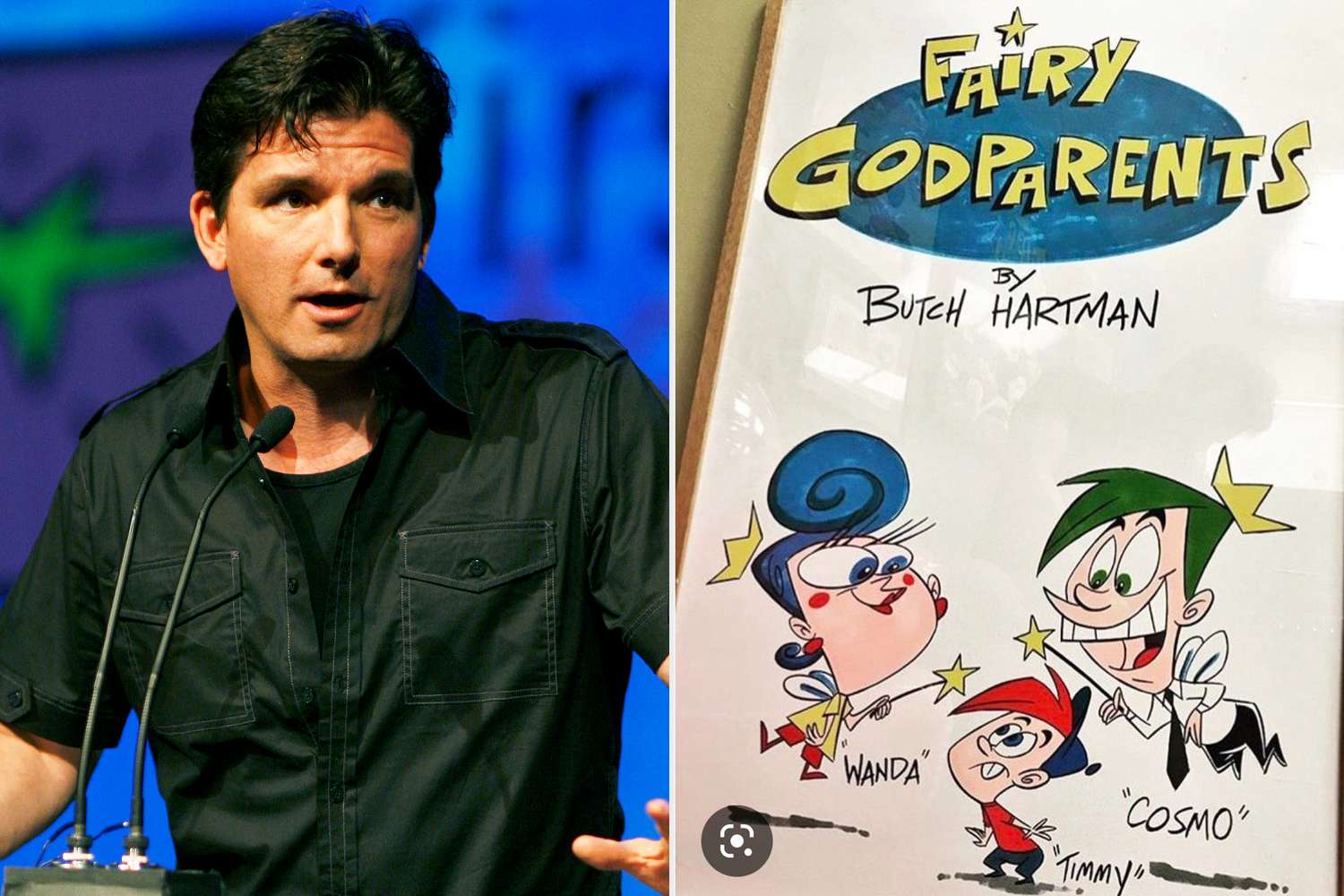 The Fairly OddParents creator Butch Hartman shares the first drawing of ...
