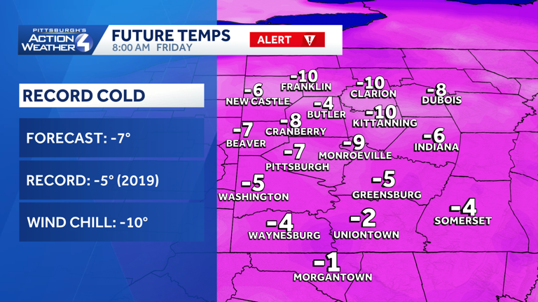 Cold weather advisory | Wind chills could be -10 to -15 on Wednesday ...