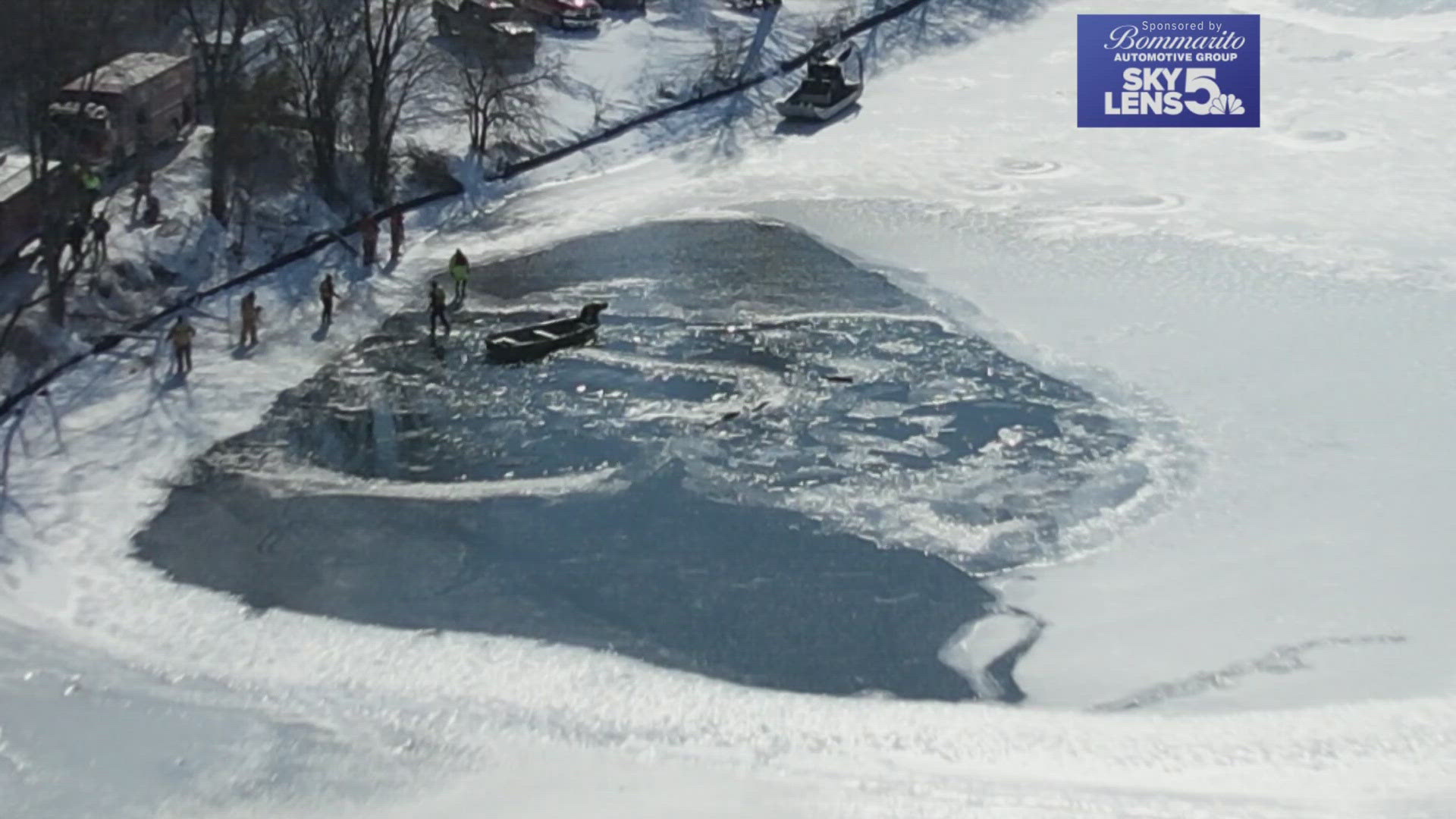 Hunter falls through ice on a pond while trying to save dog; he hasn't ...