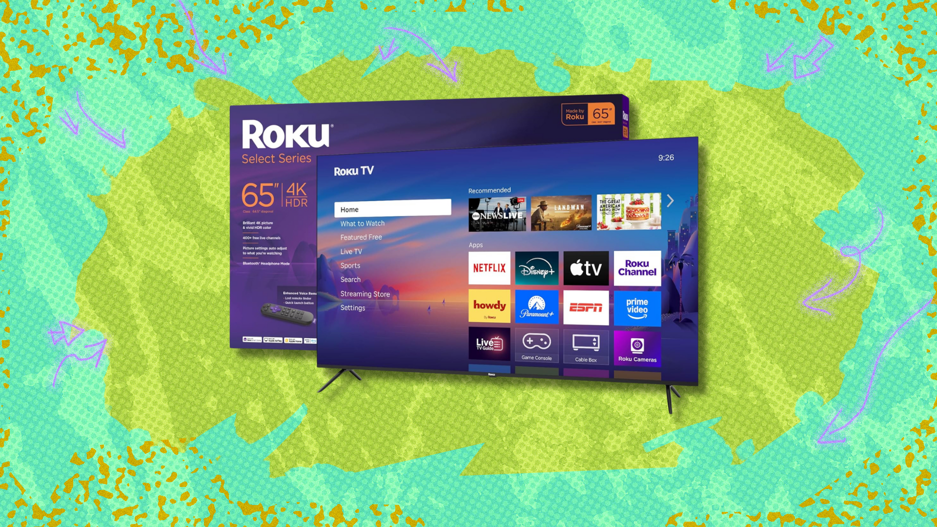 Upgrade to the Roku 65-inch TV for less at Amazon — save $70 right now