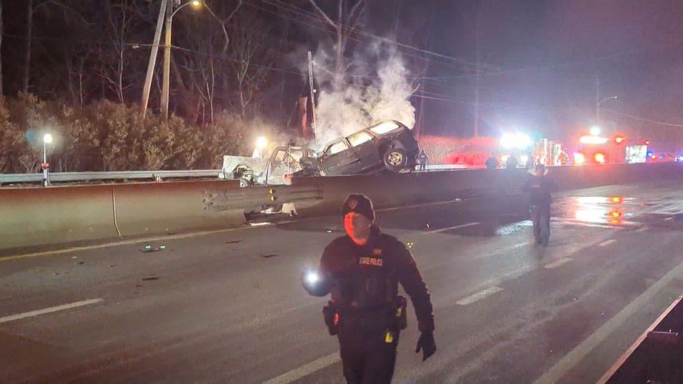 Witness describes wrong-way crash that killed 2 Bryant University ...