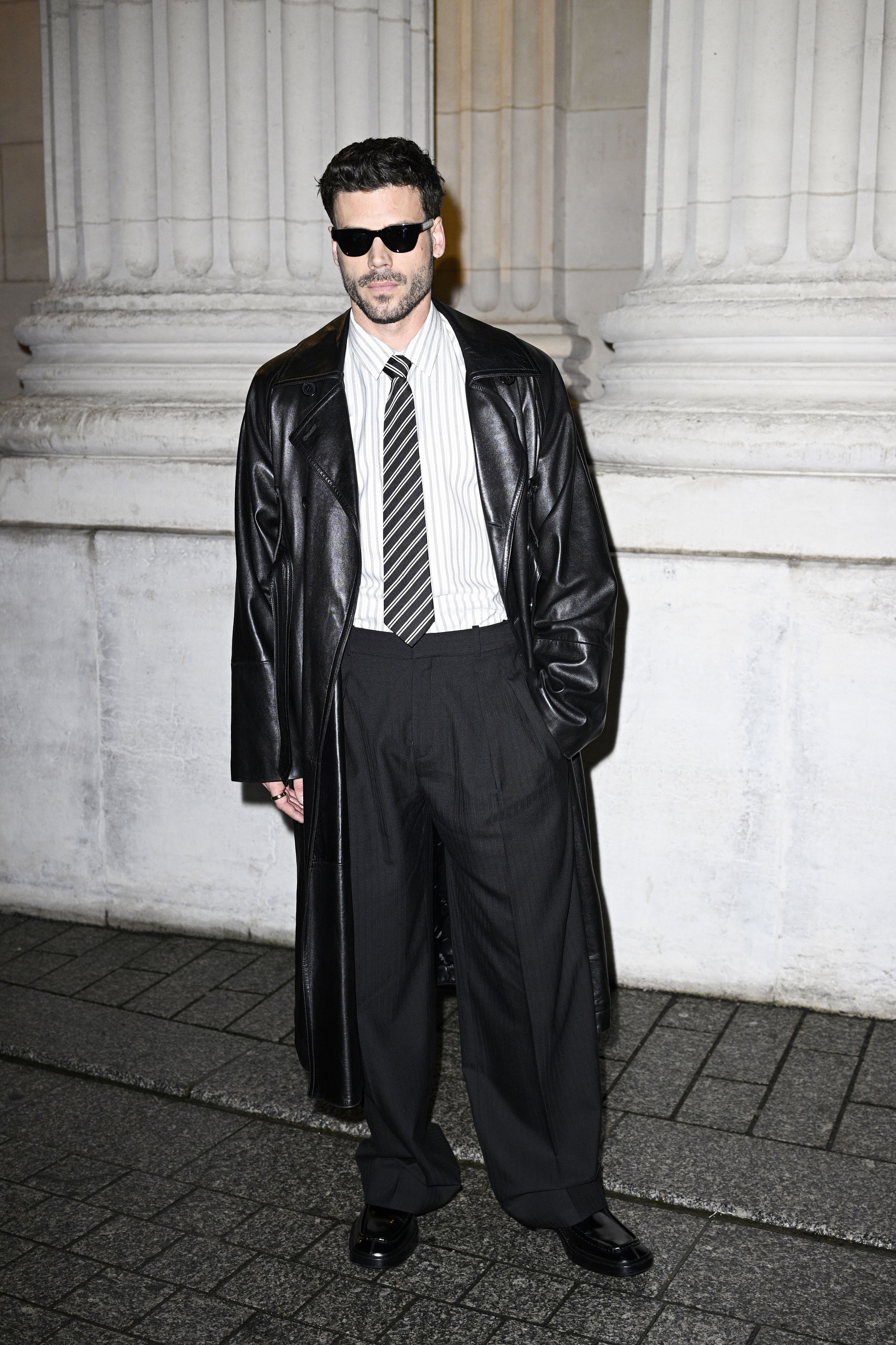 'Heated Rivalry' cast reunites in style at Saint Laurent runway show in ...