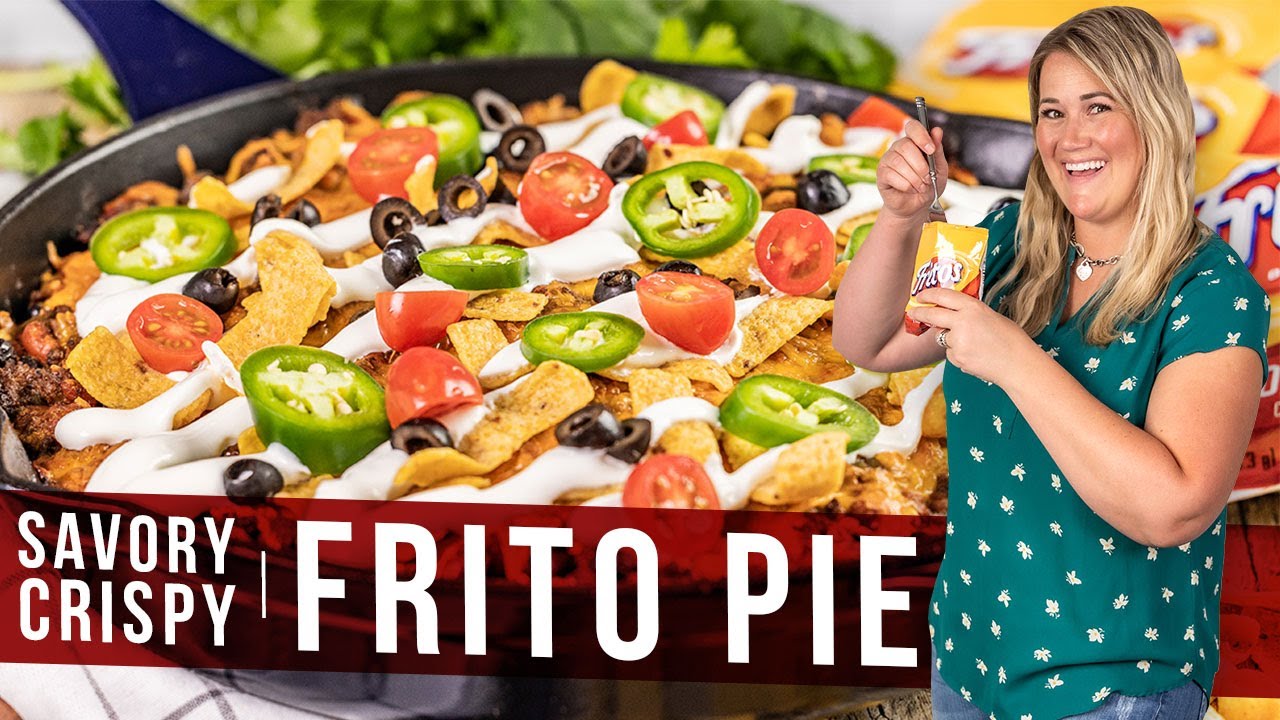 Savory crispy Frito pie