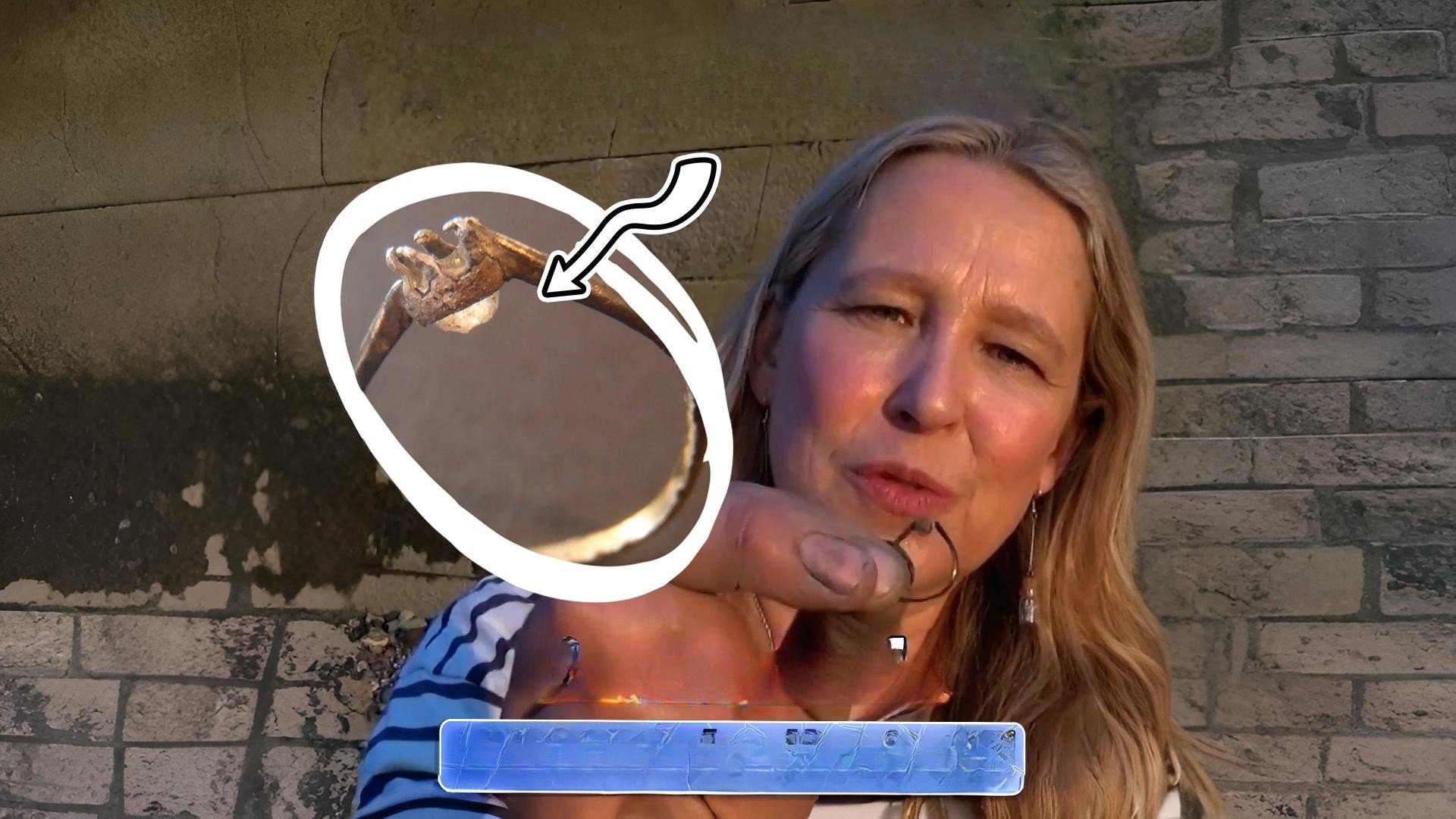 So I found a diamond ring by the Thames