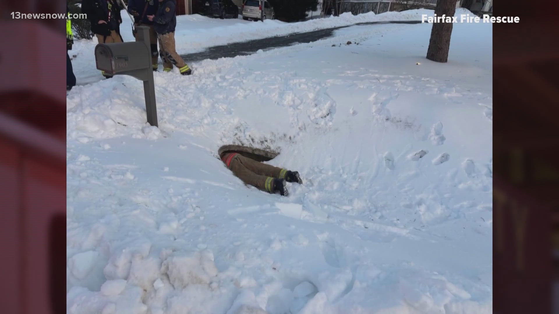 Child rescued from storm drain in northern Virginia