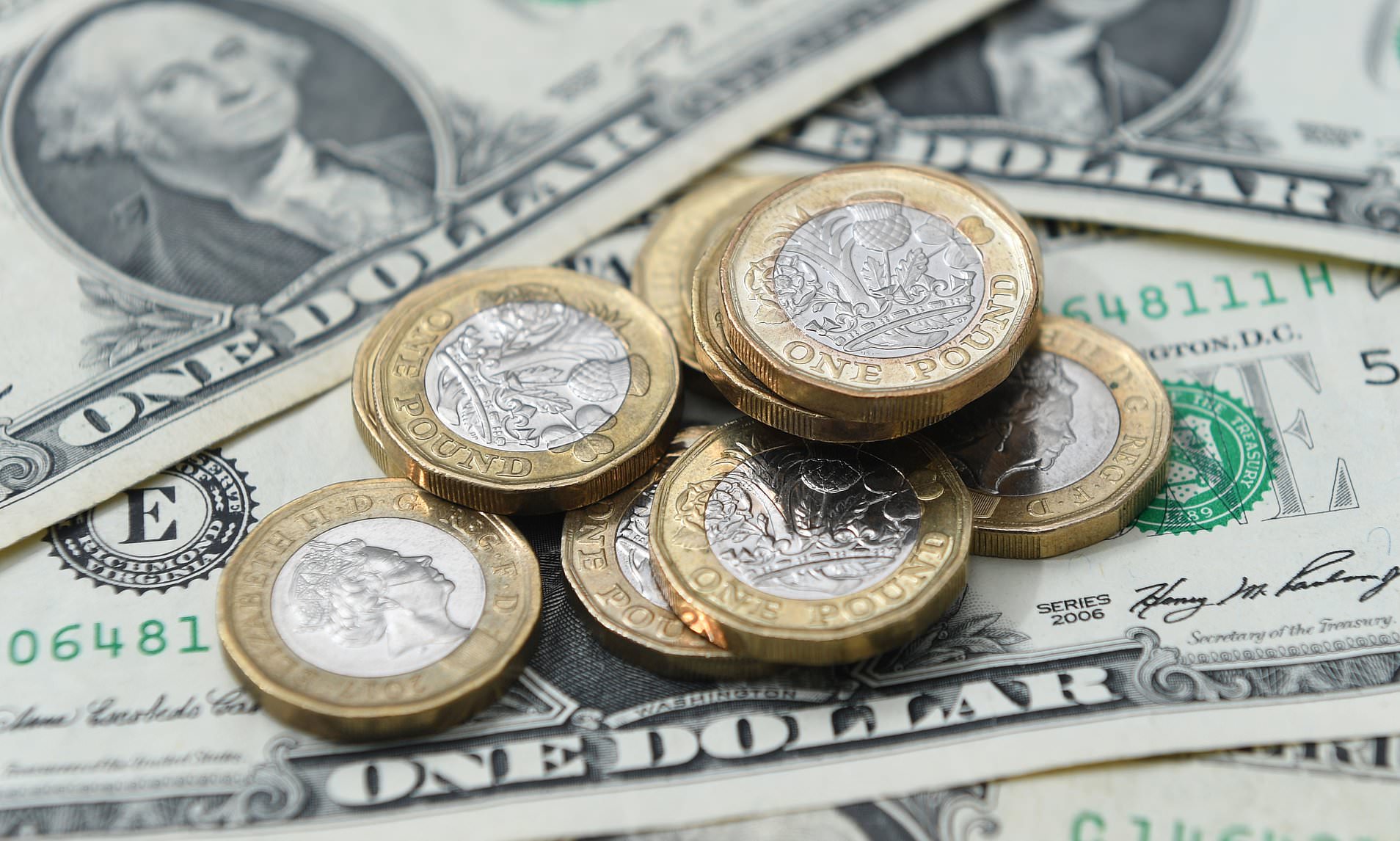Pound soars to four-year high: Sterling tops $1.38 as 'sell America ...