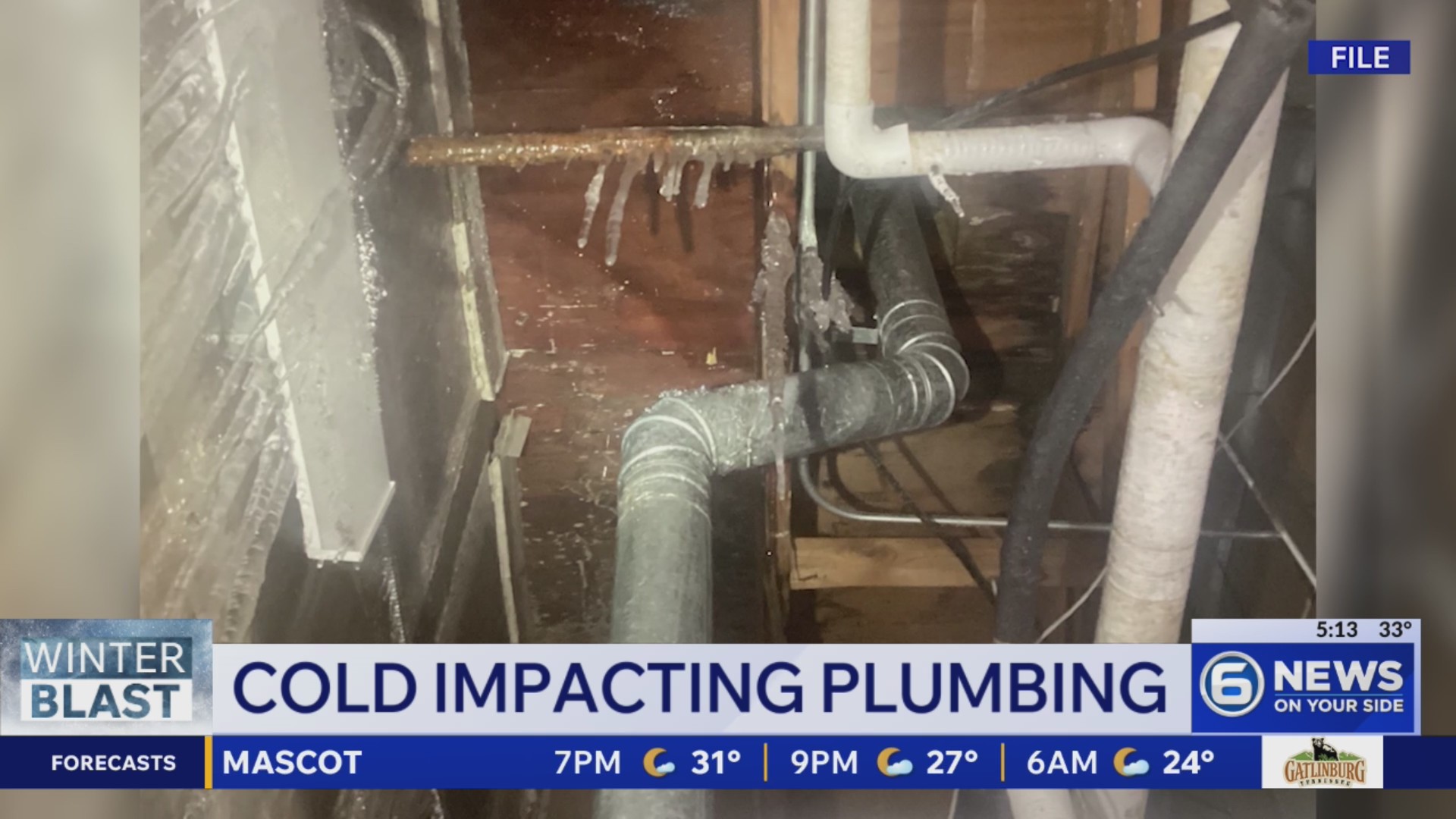 Frozen pipes put East Tennessee homeowners at risk
