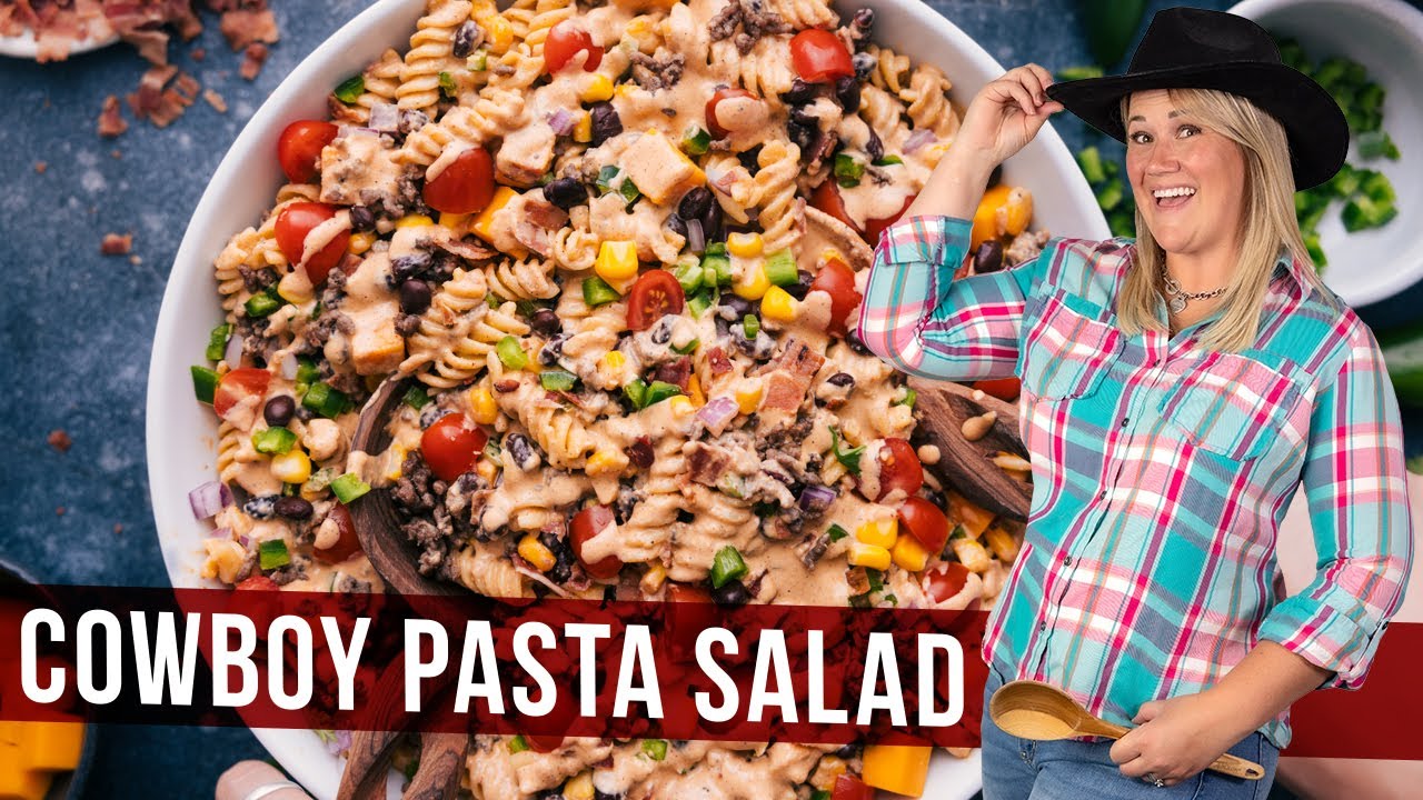 Cowboy pasta salad