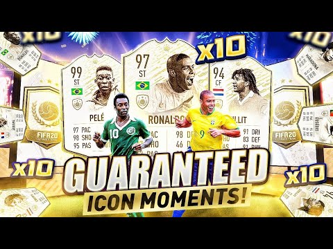 What you do get from 10 Guaranteed Icon Moments Upgrade Packs?