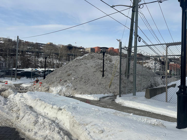 Snow piles in Hoboken frustrate officials, residents