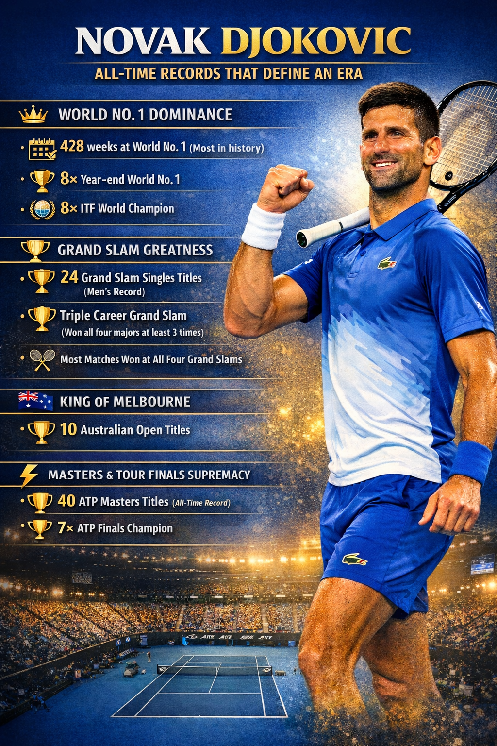 The day Novak Djokovic broke the Federer–Nadal duopoly — and began ...