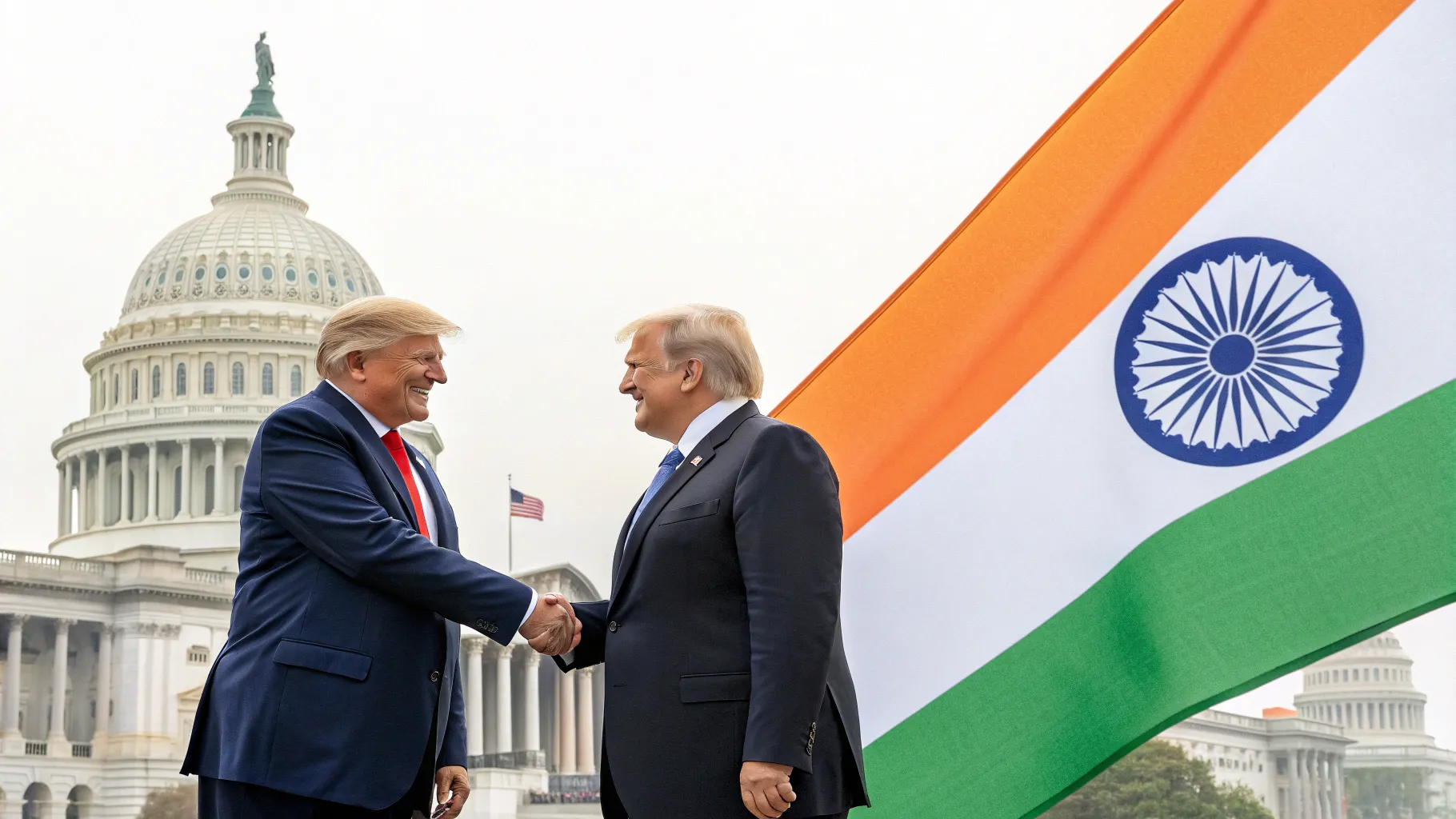 Trump congratulates India on 77th Republic Day