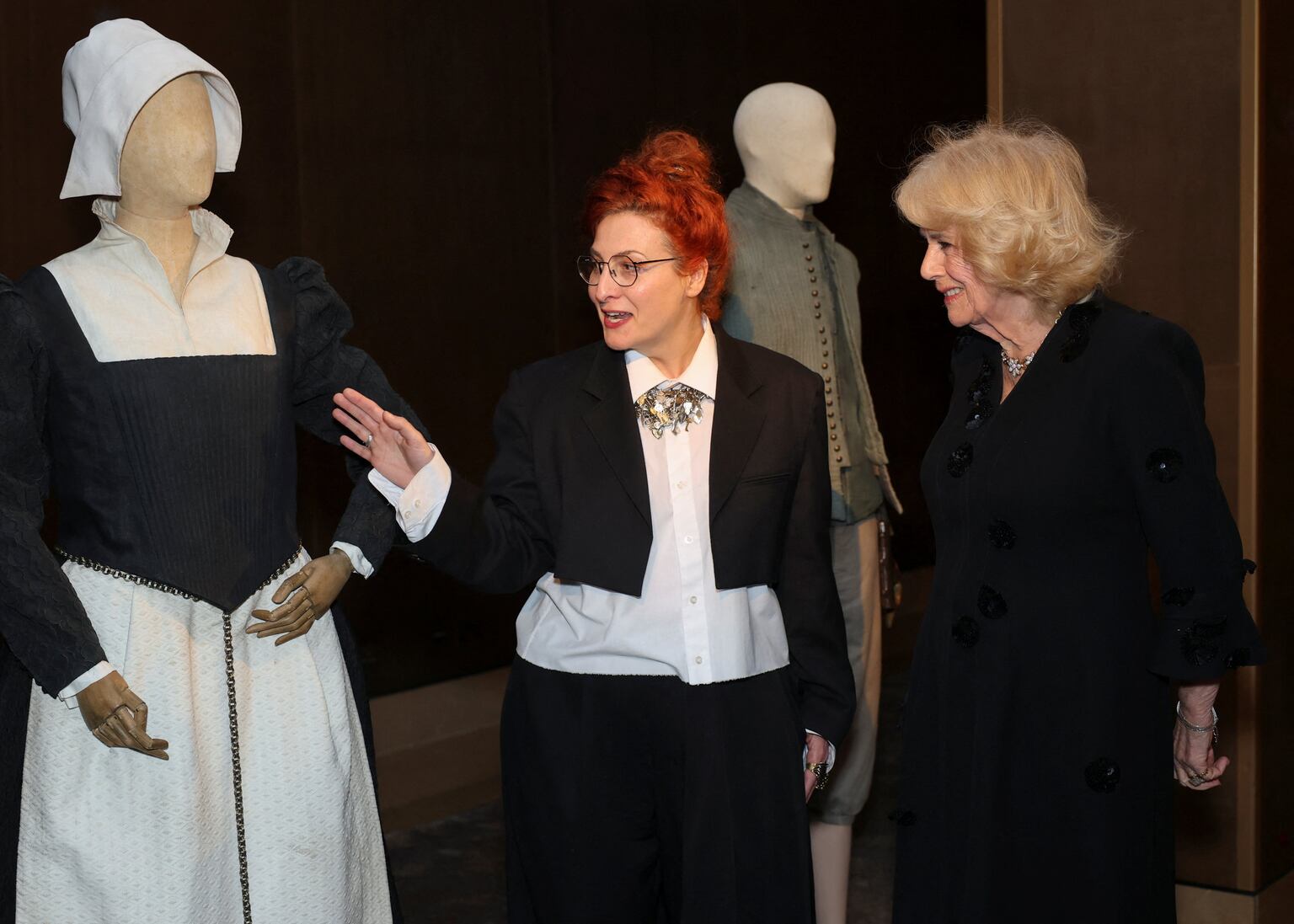 Hamnet costume designer living 'dream' life as she meets Camilla