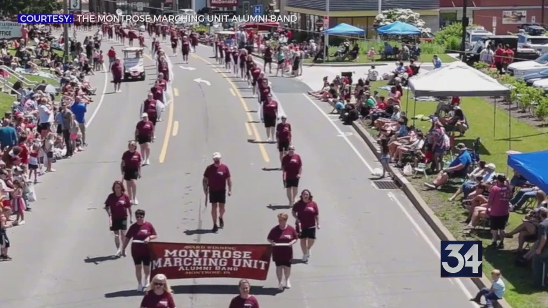 Montrose Marching Unit Alumni Band seeking donations for historic trip