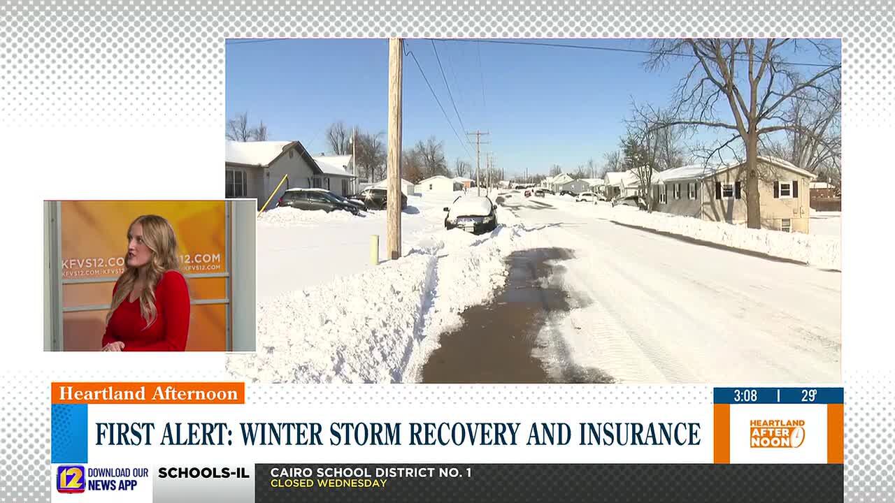 First alert: Winter storm recovery and insurance next steps