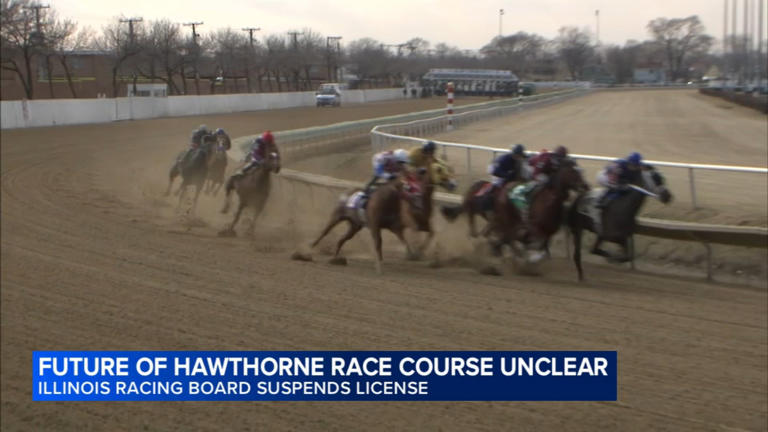 Illinois Racing Board suspends Hawthorne Race Course's license, putting ...