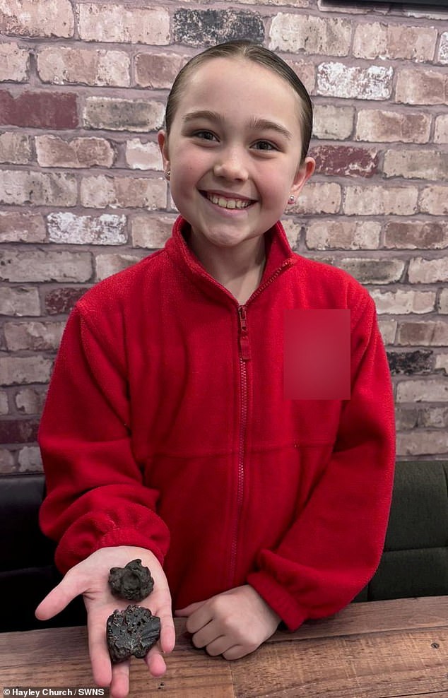 Girl, nine, finds meteorite 'older than the Earth' on UK beach