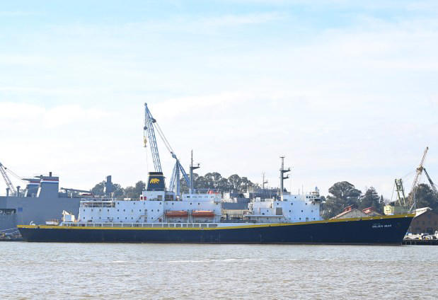 Golden Bear moves to Mare Island