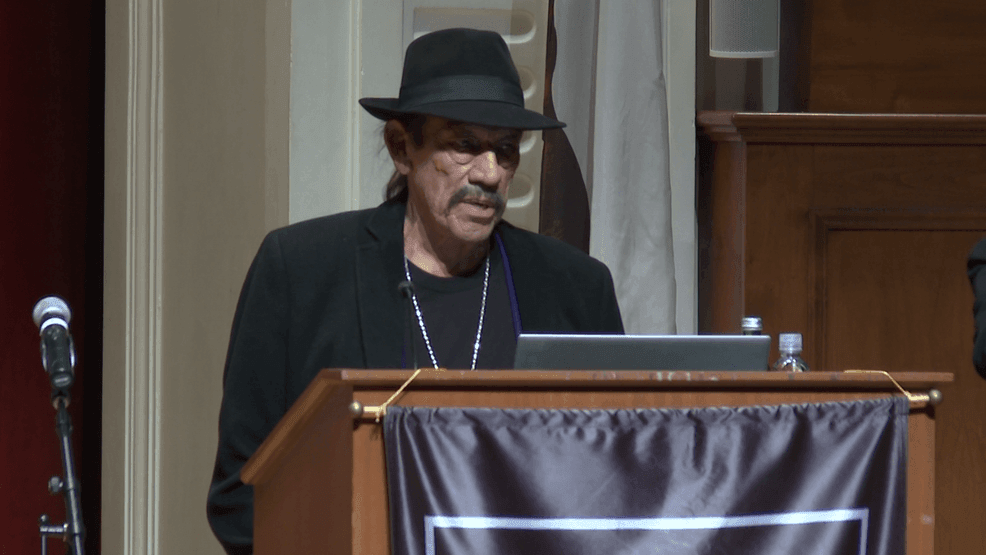 Actor Danny Trejo speaks on career and recovery at Fresno City College ...