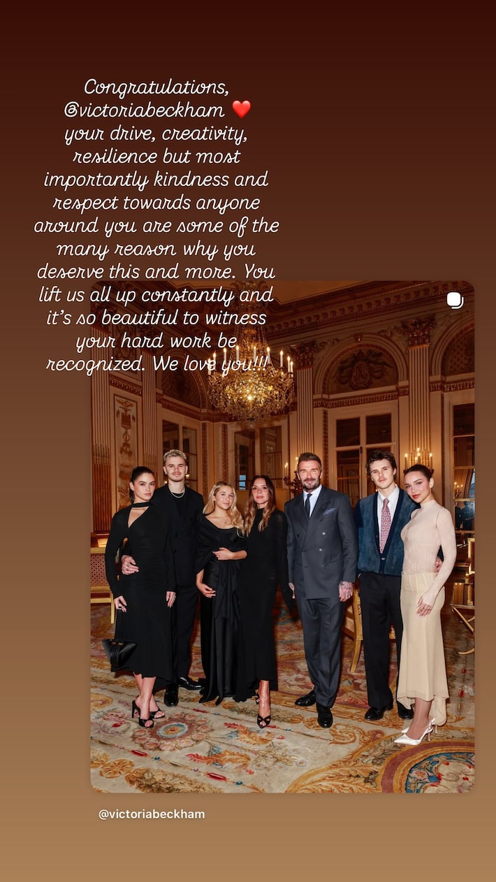 Nora brasileira de Victoria Beckham elogia sogra em meio à crise na ...